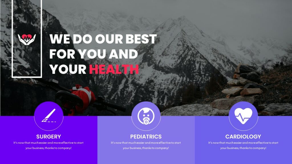Medical Start-up PowerPoint Presentation Template - MasterBundles