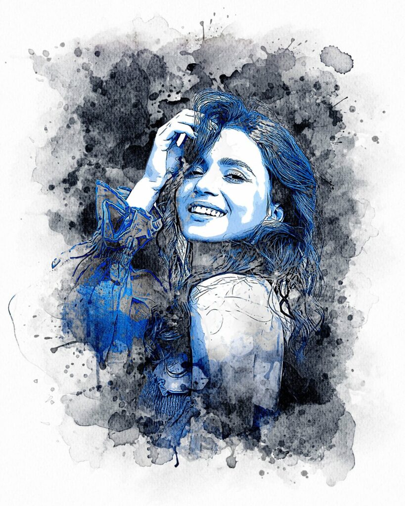 Editable Splash Art Photo Effect - MasterBundles