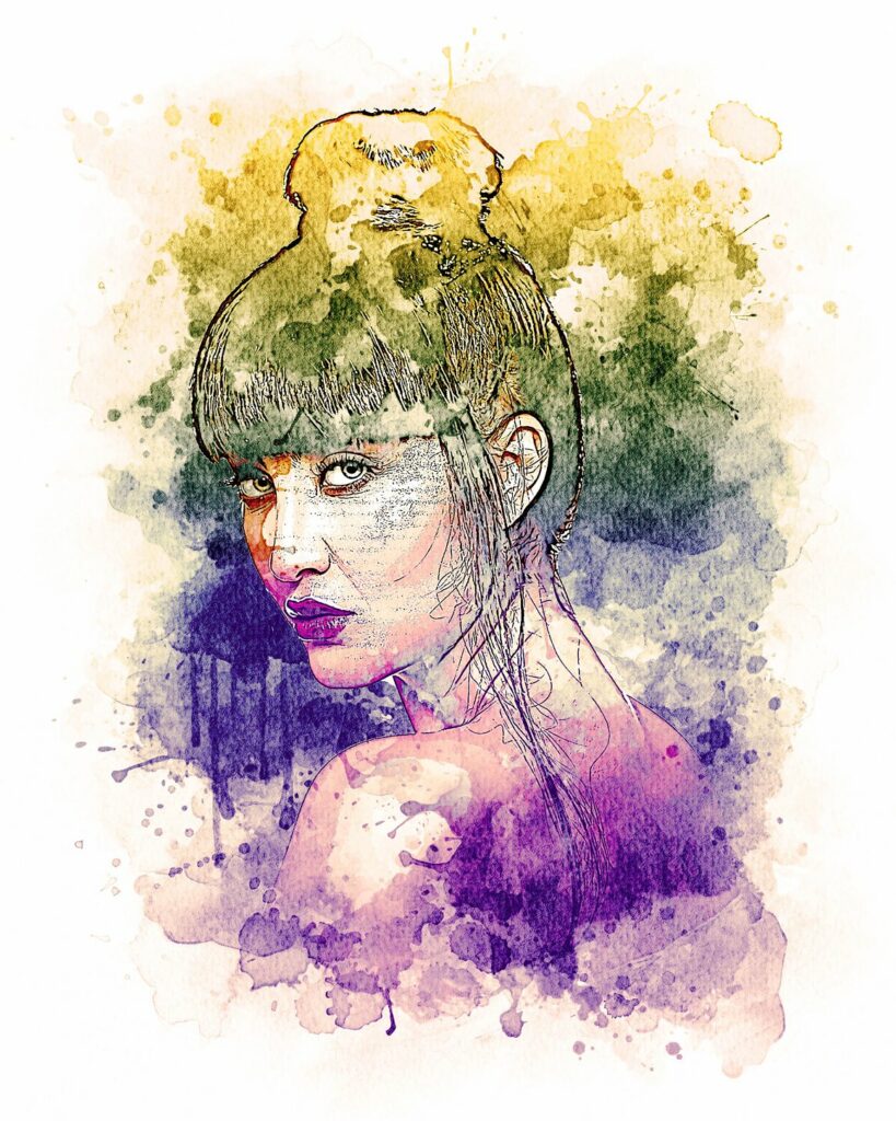 Editable Splash Art Photo Effect - MasterBundles