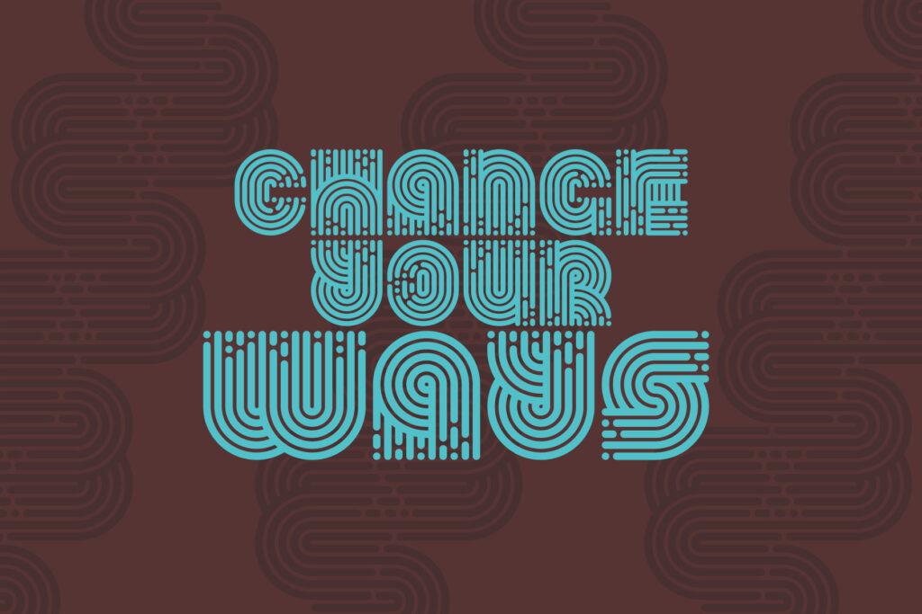 Stripy Matey - Geometric Font - MasterBundles