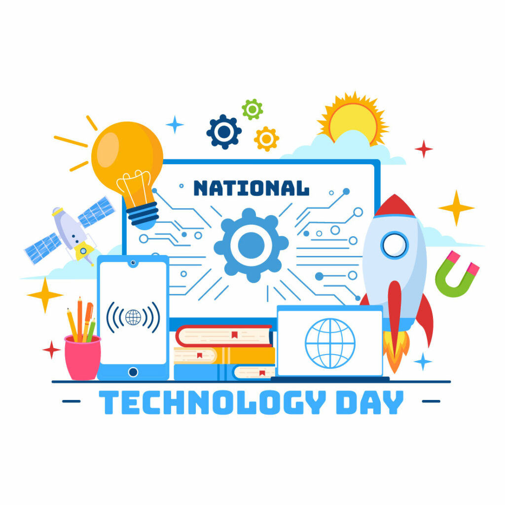 12 National Technology Day Illustration - MasterBundles