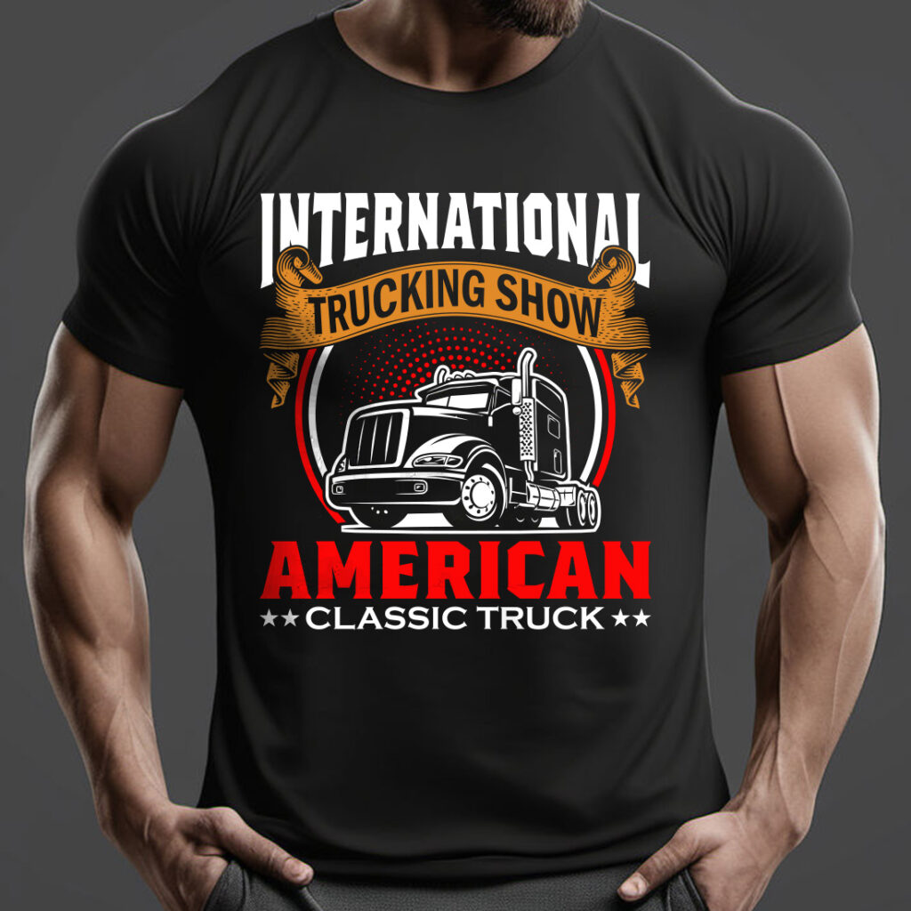 World best truck t-shirt design bundle - MasterBundles
