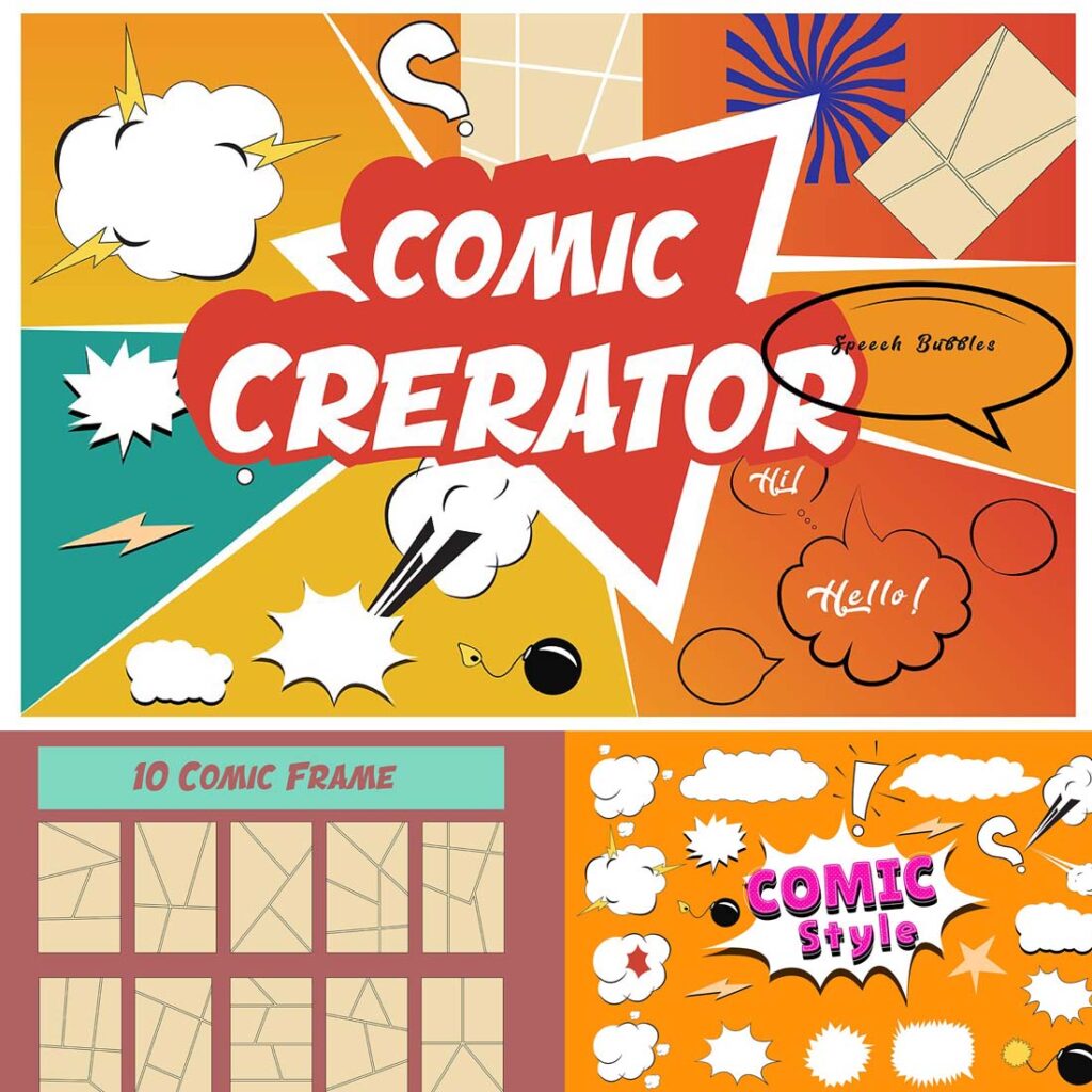 Vector Comic Creator - MasterBundles