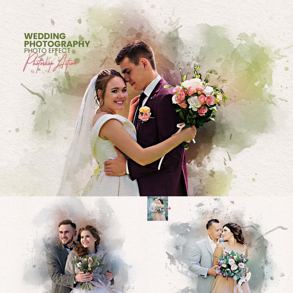 Wedding Photography Painting - MasterBundles