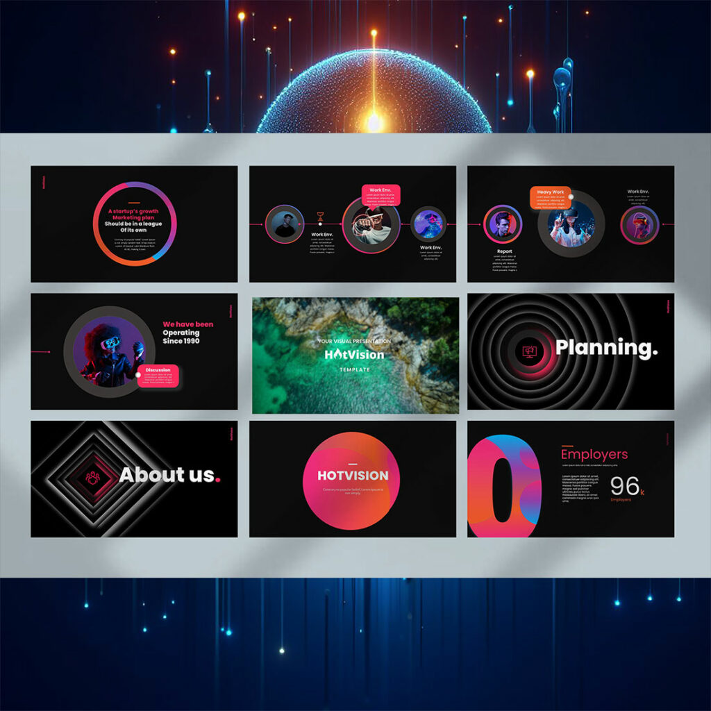 Hot-Vision 2024 Updated Power Point Presentation Template - MasterBundles