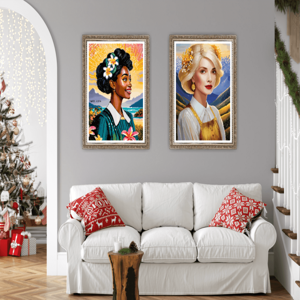 Empowerment in Art: Inspirational Women Wall Art Collection (8 image ...