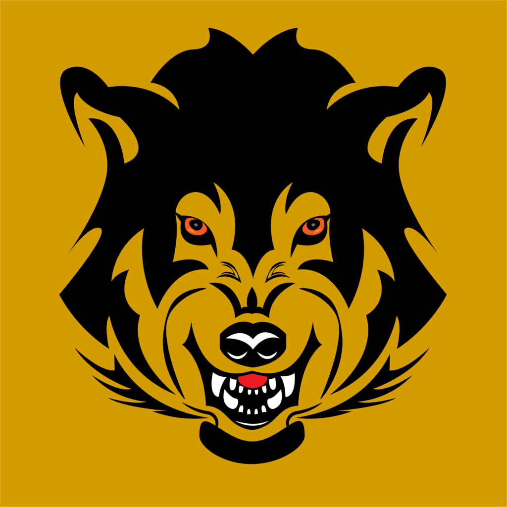 scary wolf - MasterBundles