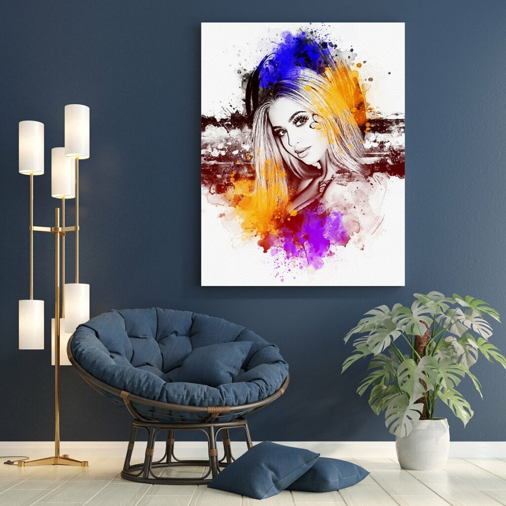 Watercolor Mixed Art Photo Effect - MasterBundles