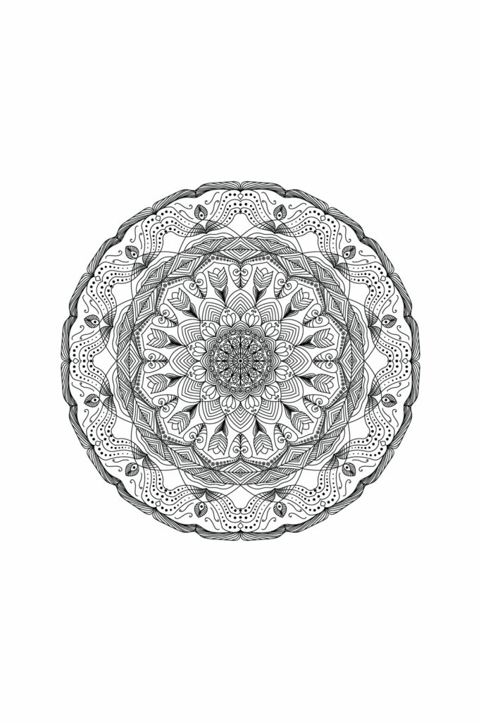 Mandala Nirmana Graphic Illustration - MasterBundles