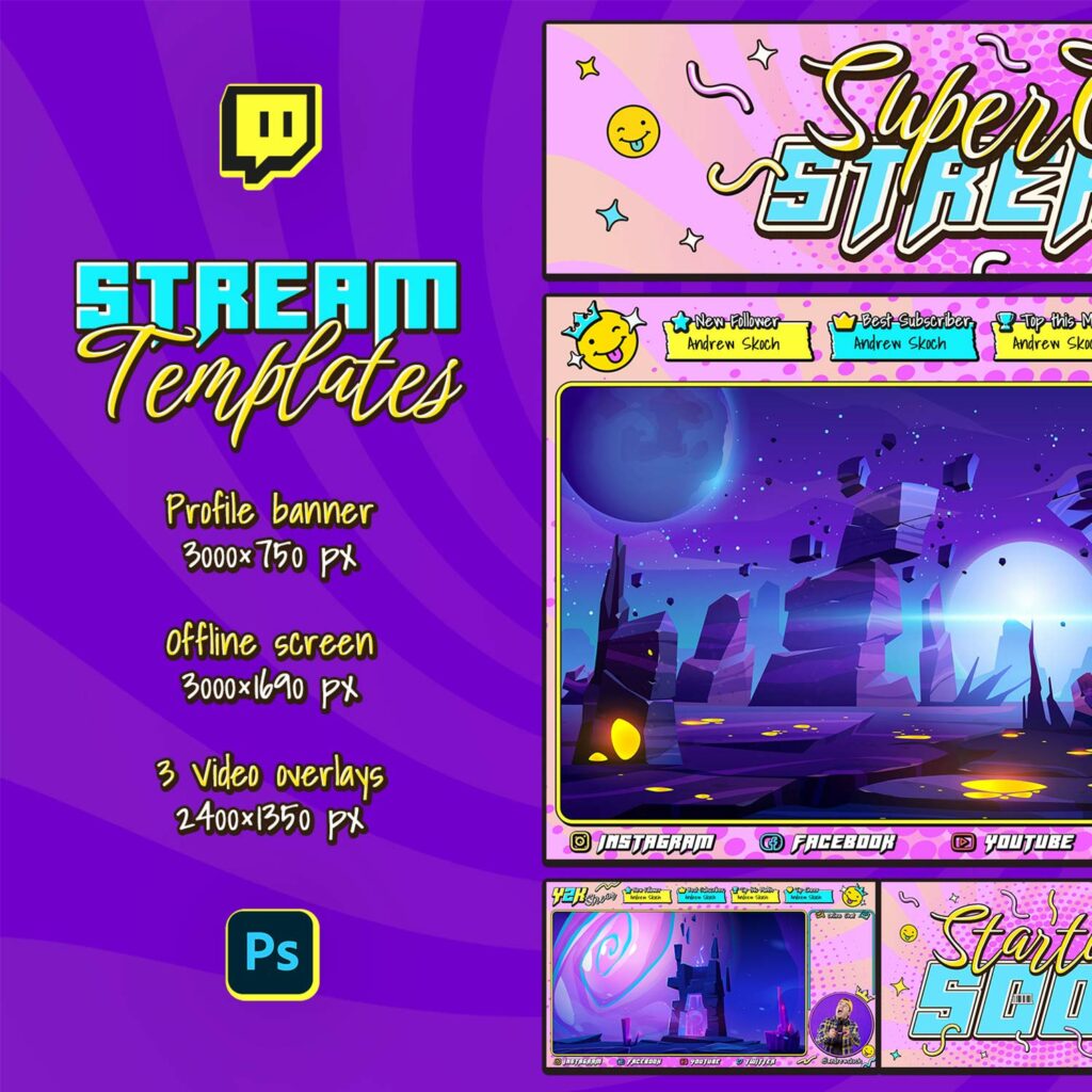 Y2K Stream Templates - MasterBundles