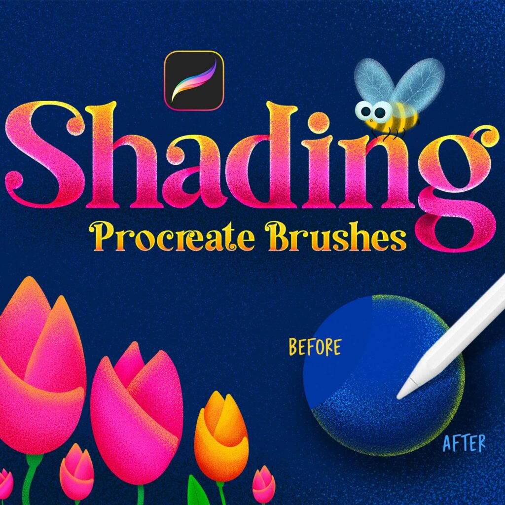 Shading Procreate Brushes - MasterBundles