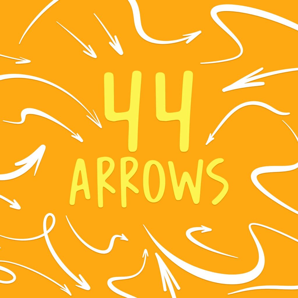 Hand drawn arrows - MasterBundles