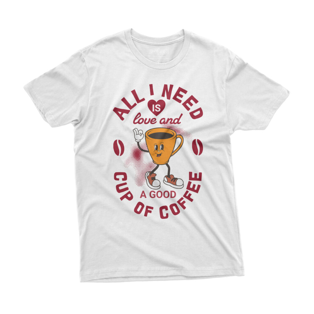 20 Coffee T-Shirt Designs - MasterBundles
