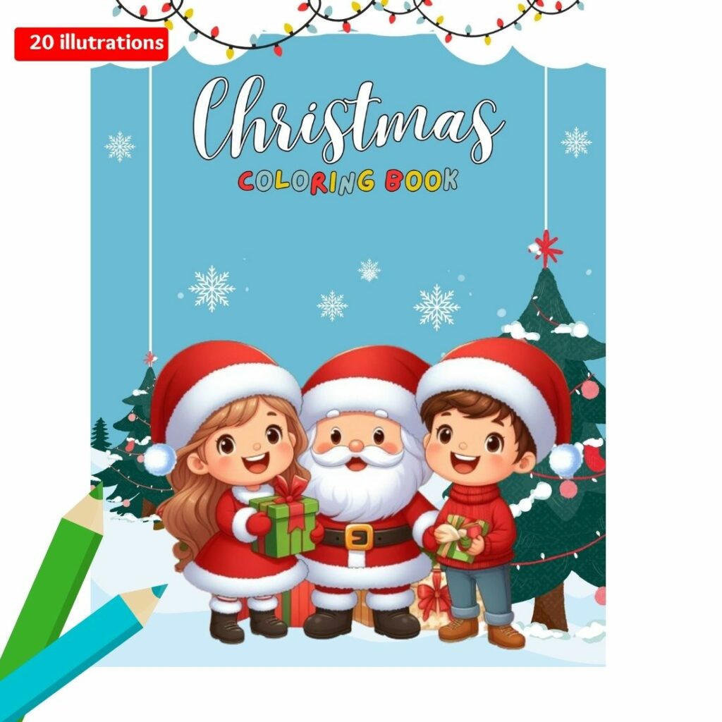 Christmas Coloring Book - MasterBundles