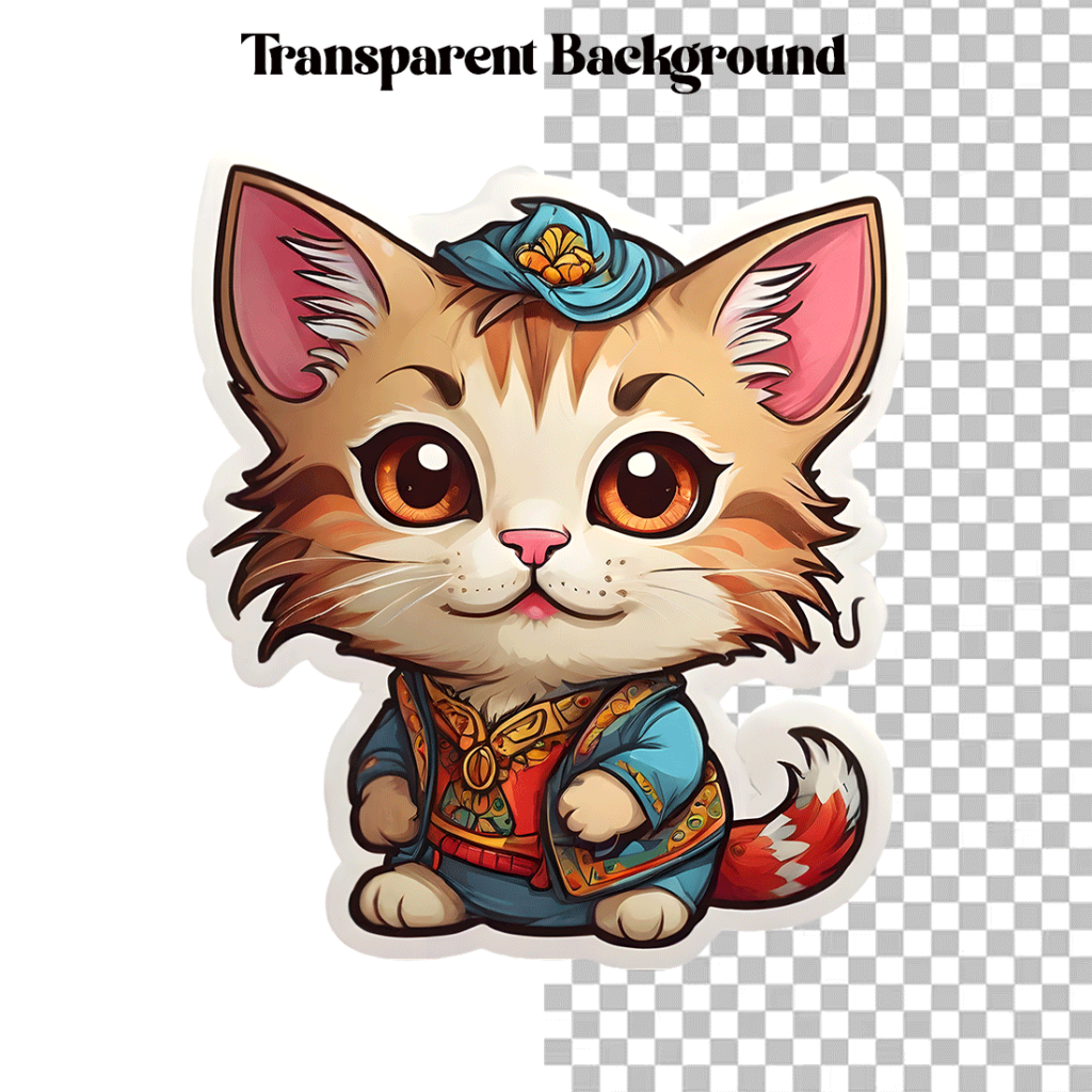 Cute Spanish Cultural Cat Stickers PNG’s - MasterBundles