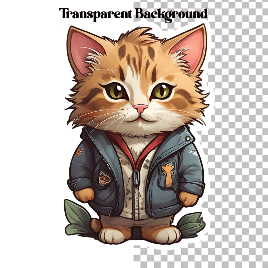 Cute American Cultural Cat Stickers - MasterBundles