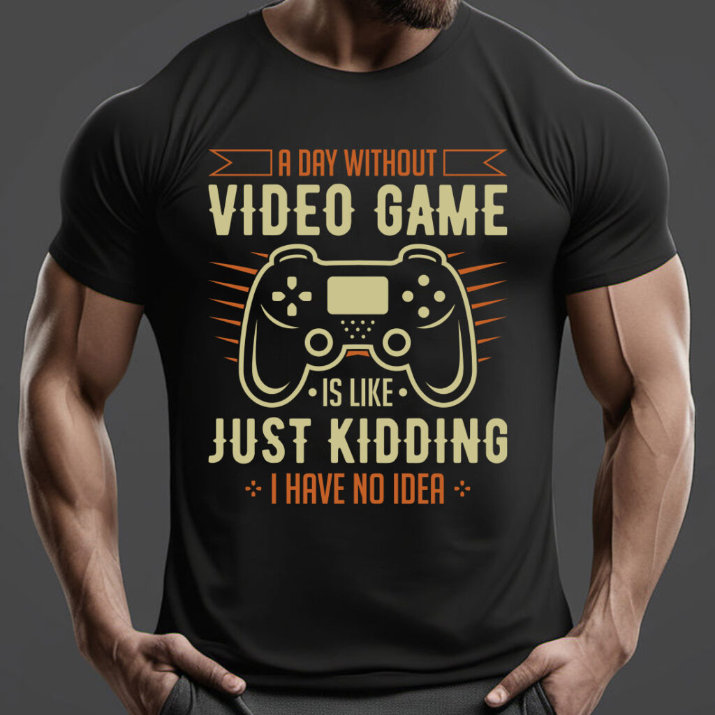 Best Gaming T-shirts Design Bundle for Game Lover - MasterBundles