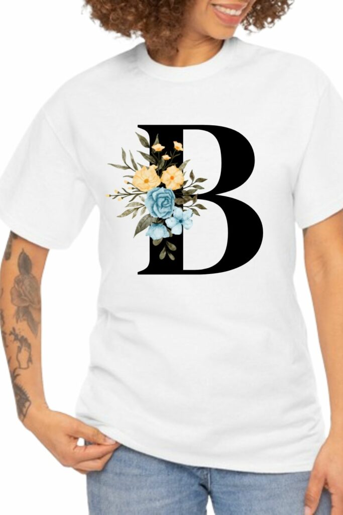 Beautiful Letter B - MasterBundles