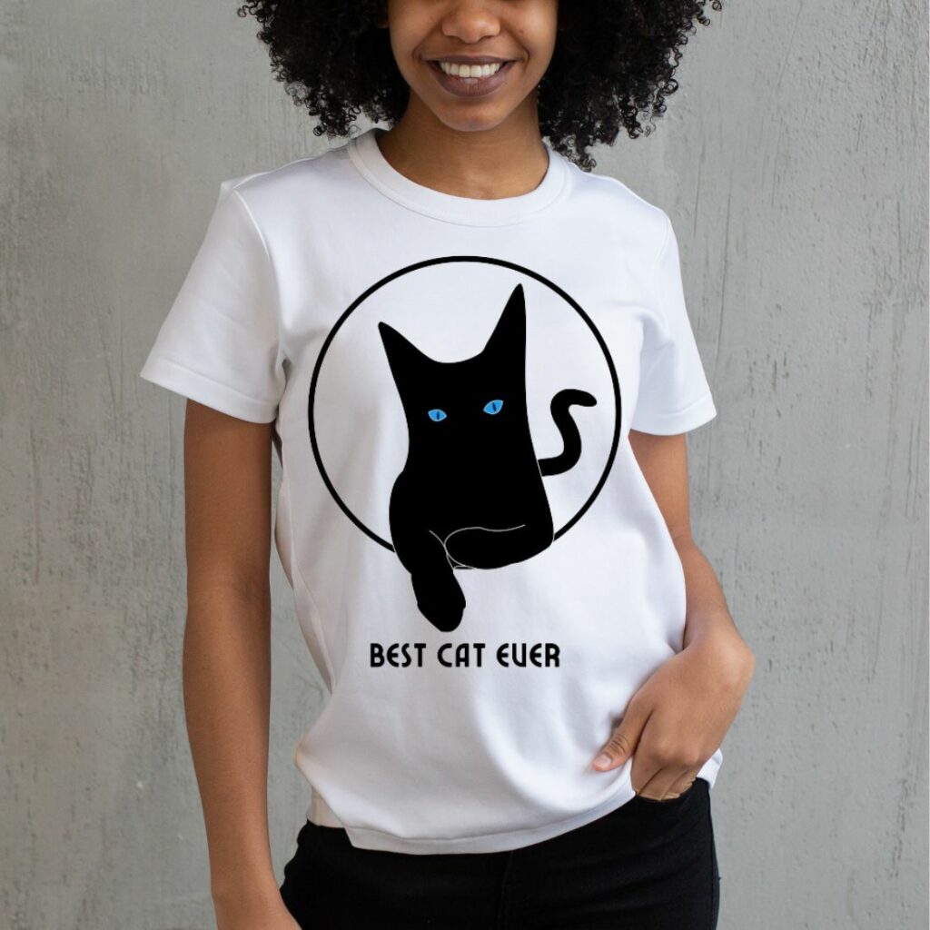 Best cat ever design - MasterBundles