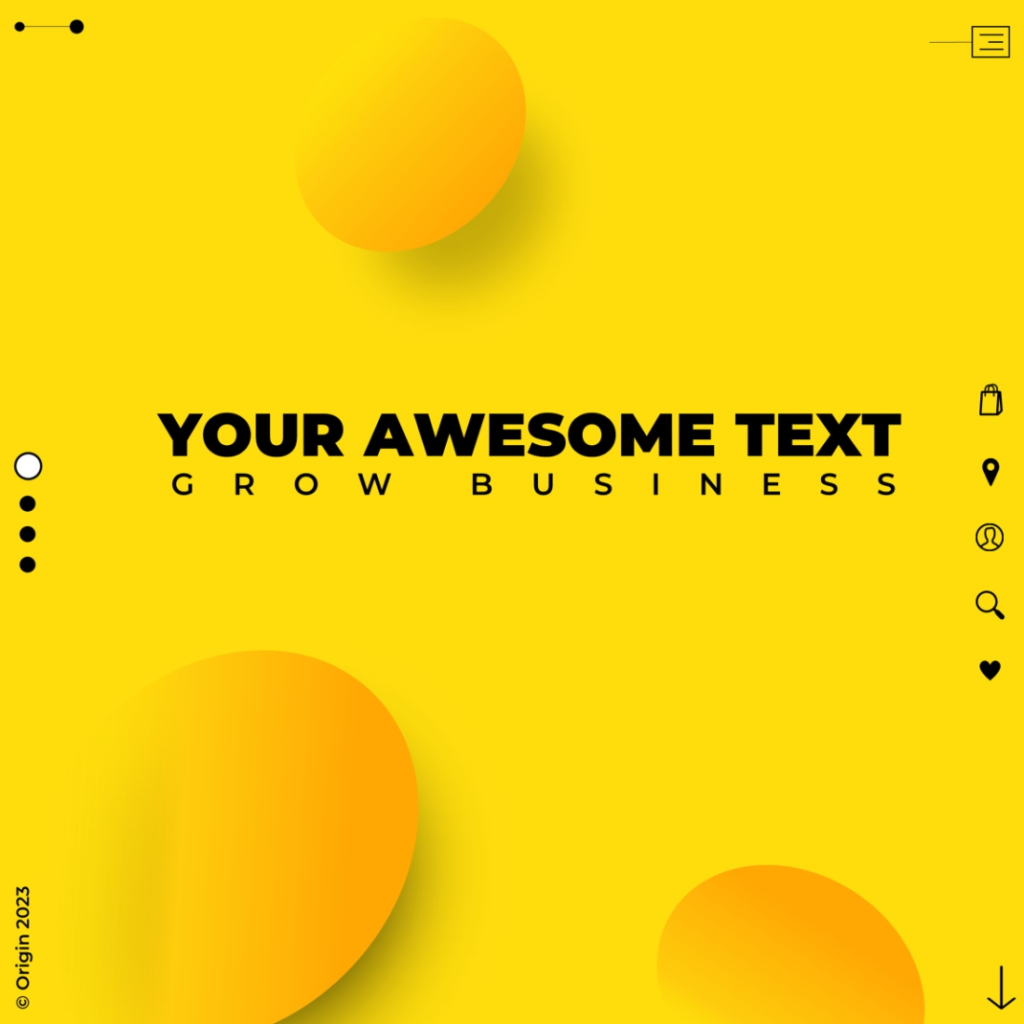 Eyes catching business promotion post design. business post design ...