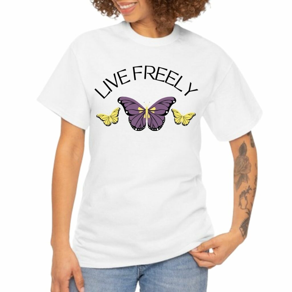 "Live Freely" beautiful design - MasterBundles
