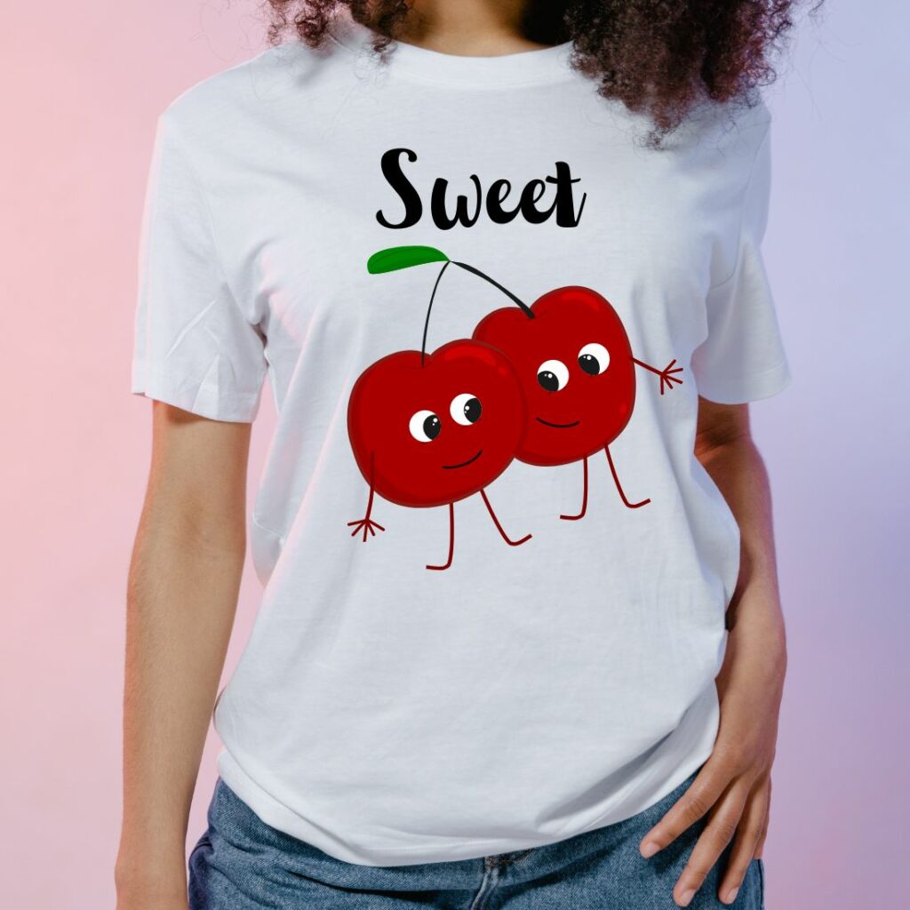 sweet cherries design - MasterBundles