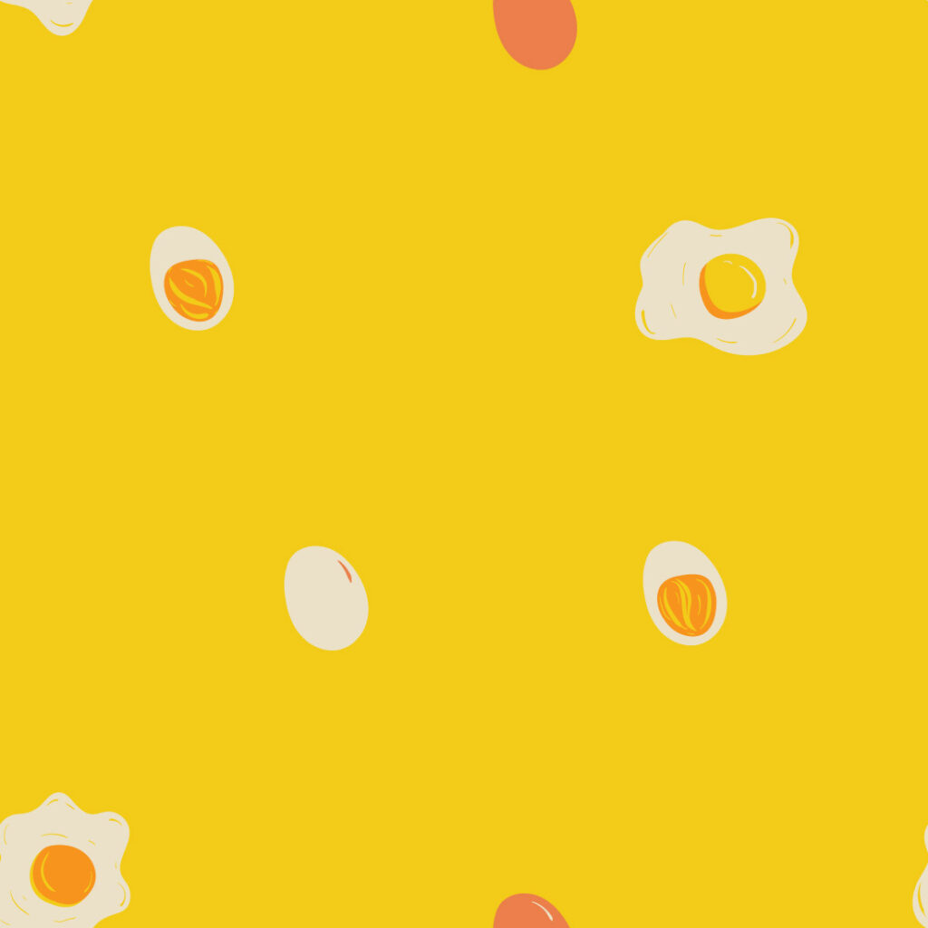 Egg Seamless Pattern - MasterBundles