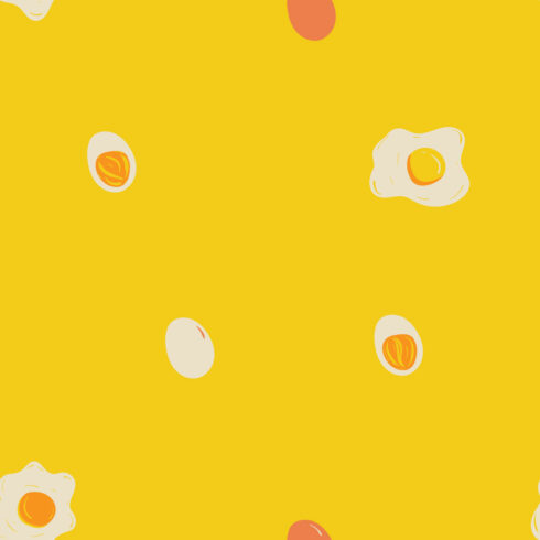 Egg Seamless Pattern - MasterBundles