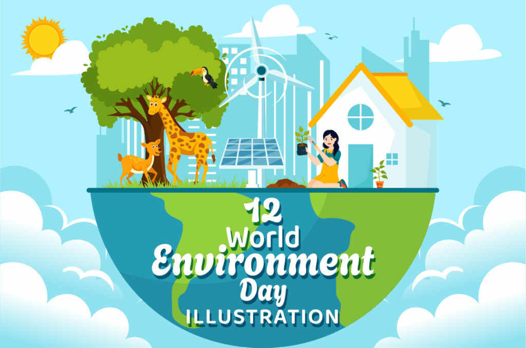 12 World Environment Day Illustration - MasterBundles