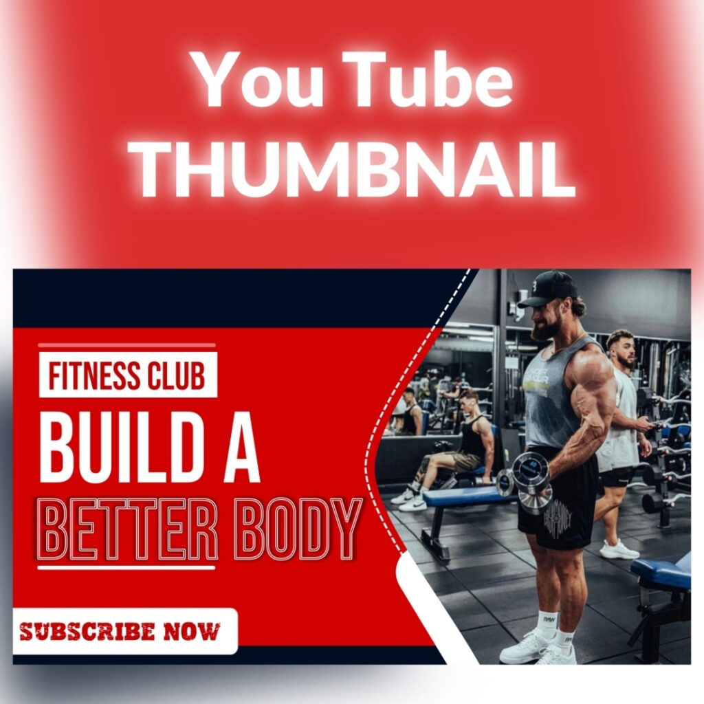 Creative FITNESS thumbnail. Thumbnail. Creative thumbnail. You tube ...