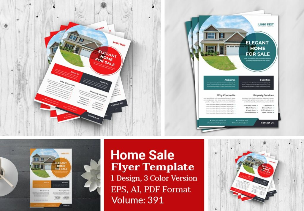 Home Real Estate Flyer Design - MasterBundles