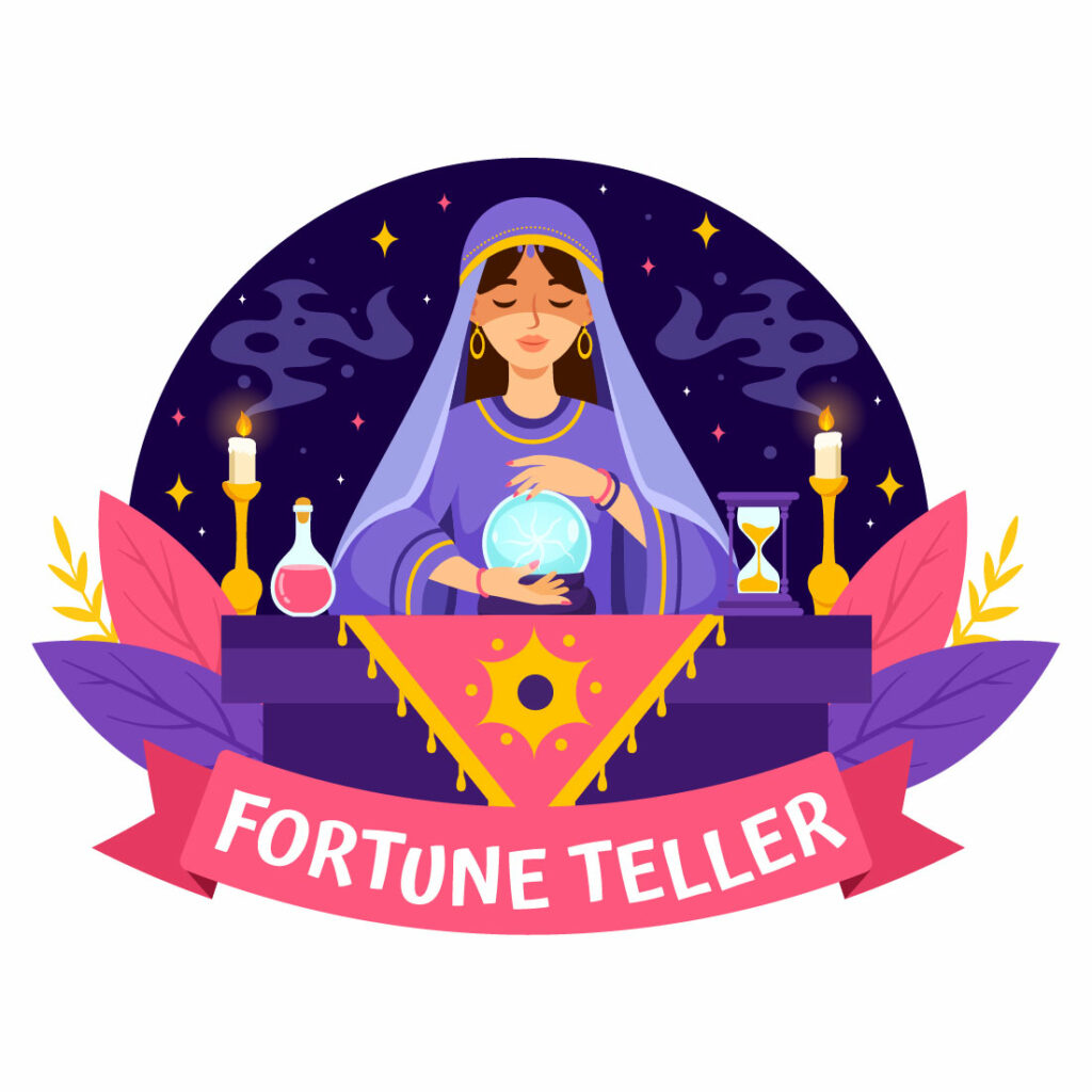 12 Fortune Teller Illustration - MasterBundles