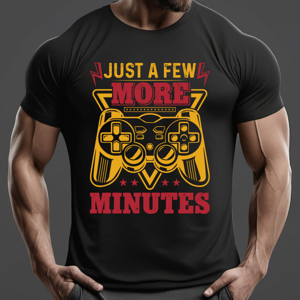 Best Gaming T-shirts Design Bundle for Game Lover - MasterBundles