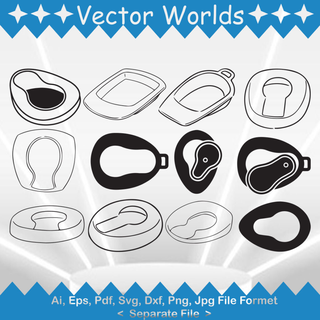 Bedpan SVG Vector Design - MasterBundles