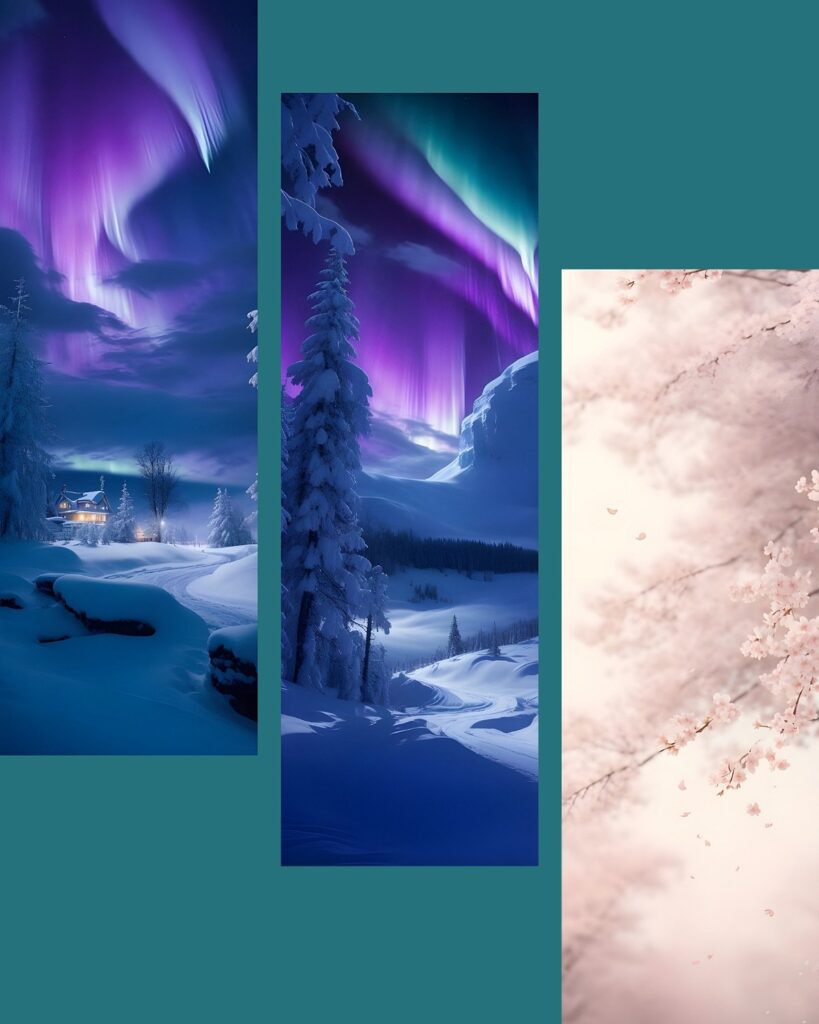 Bookmark Symphony: Dancing Through the Seasons with Motion" - MasterBundles