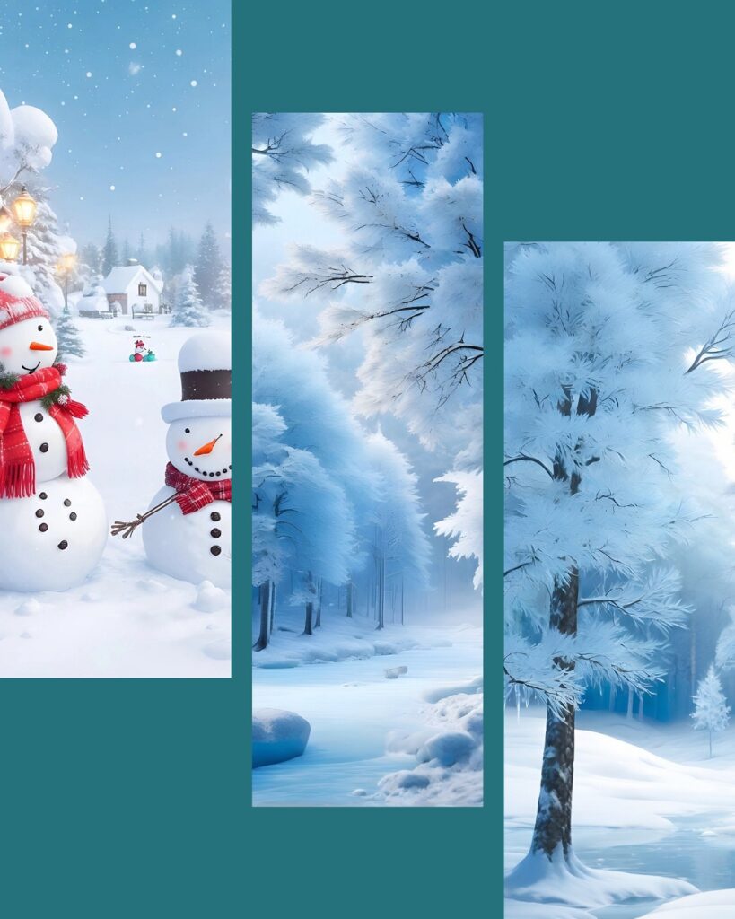 Bookmark Symphony: Dancing Through the Seasons with Motion" - MasterBundles