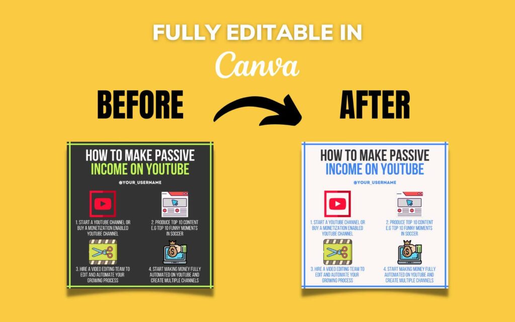 200+ Viral Instagram Infographic Templates (Fully Editable With Canva ...