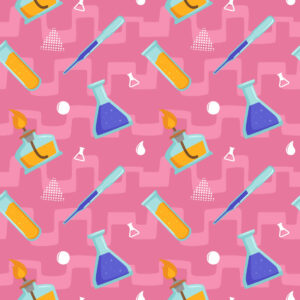 Laboratory Seamless Pattern - MasterBundles