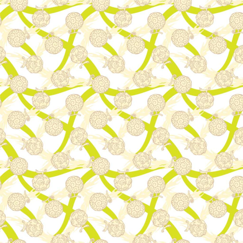 Light Leaf Hand Drawn Seamless Pattern Pro Vector - MasterBundles