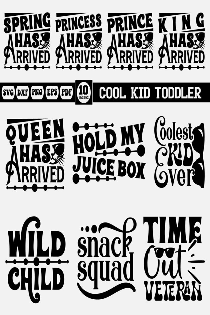Cool Kid Toddler Svg Bundle - MasterBundles