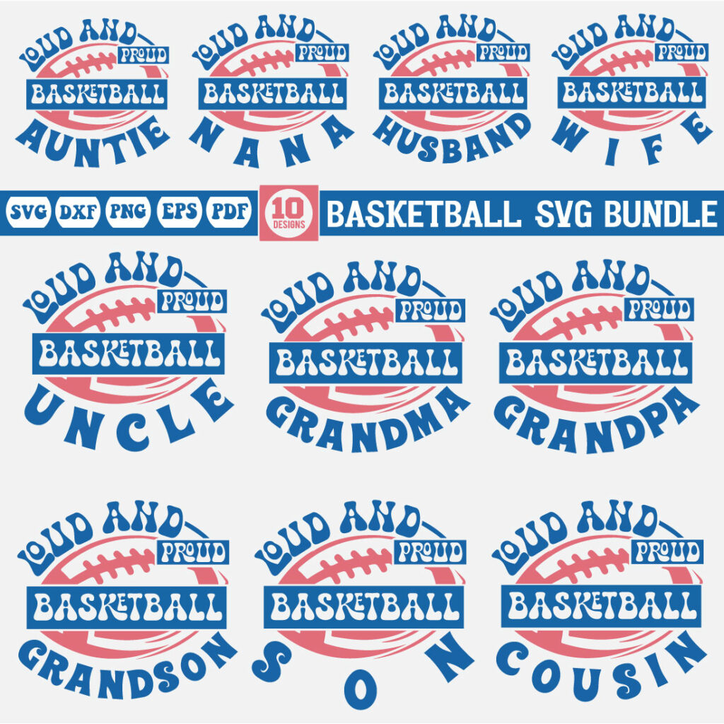 Basketball Family Bundle - MasterBundles