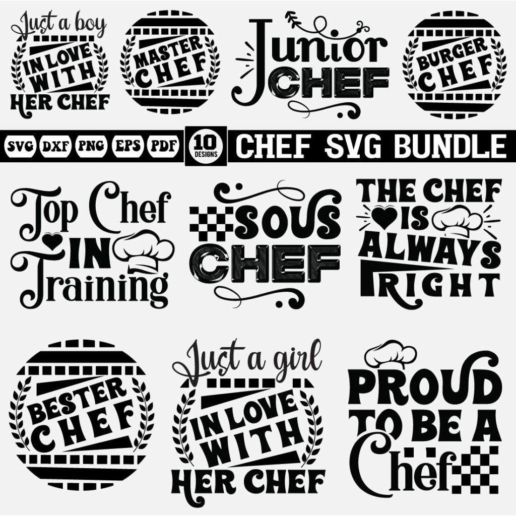 Chef Svg Bundle - MasterBundles