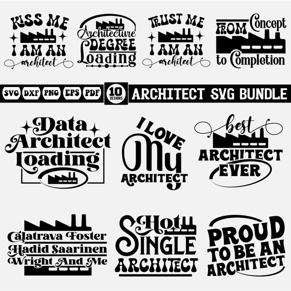 Architect svg bundle - MasterBundles