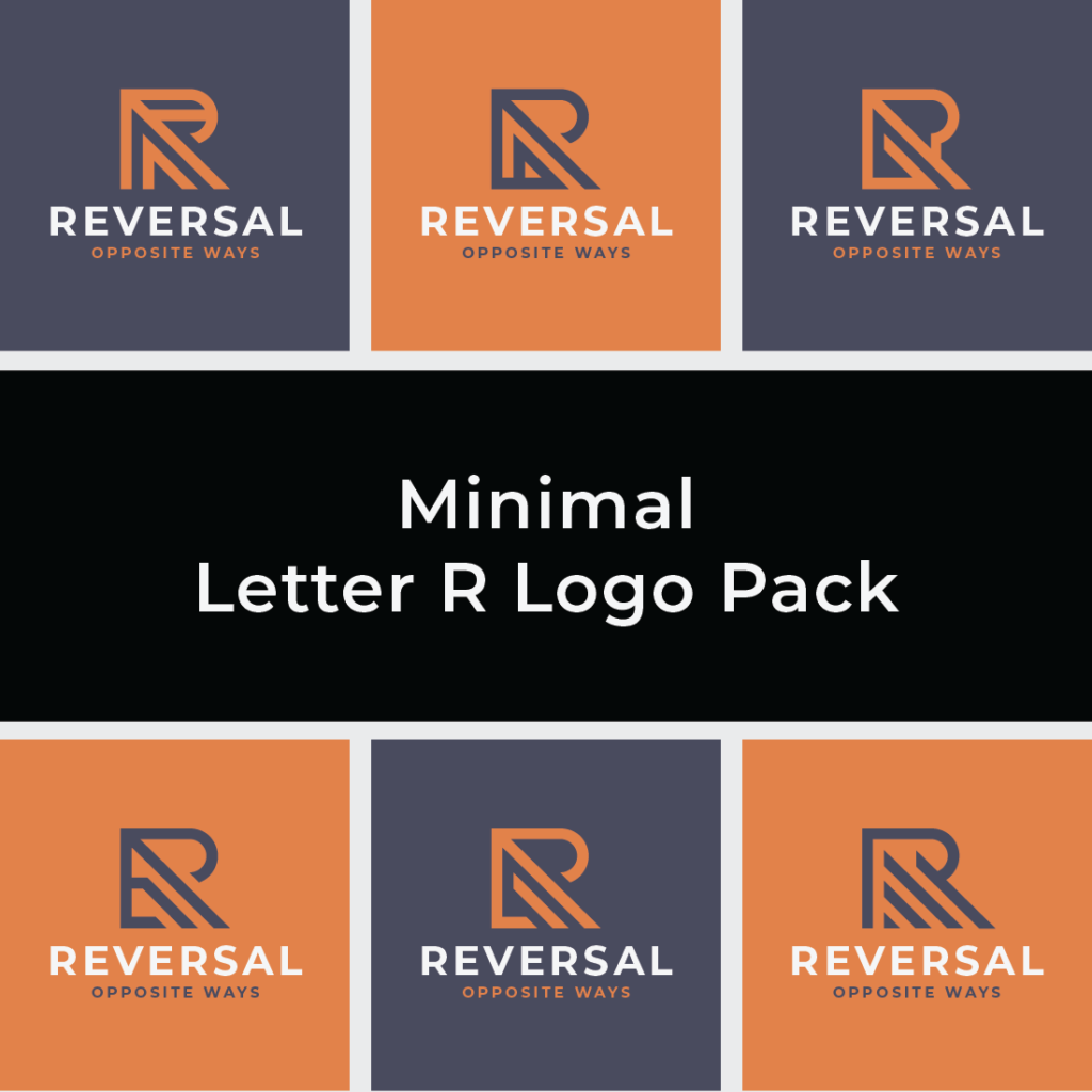 Minimal Letter R Logo Pack - MasterBundles