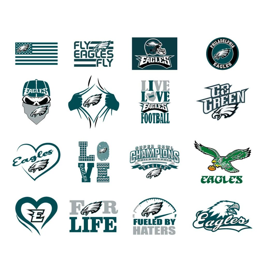 Philadelphia Eagles logo svg vector , bundle logo, NFL teams, Football ...
