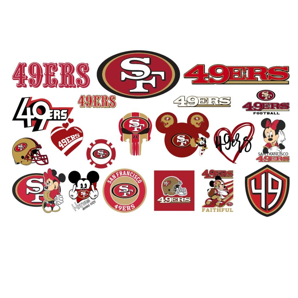 San Francisco 49ERS Logo Vector Set - MasterBundles