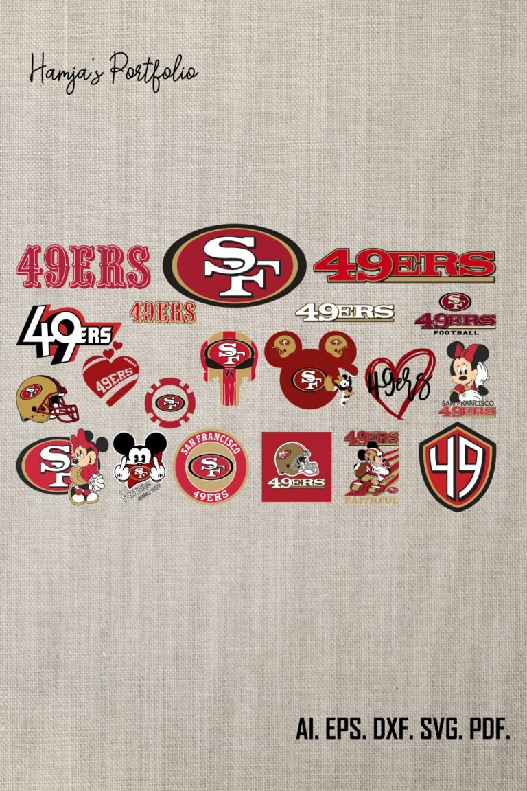 San Francisco 49ERS Logo Vector Set - MasterBundles