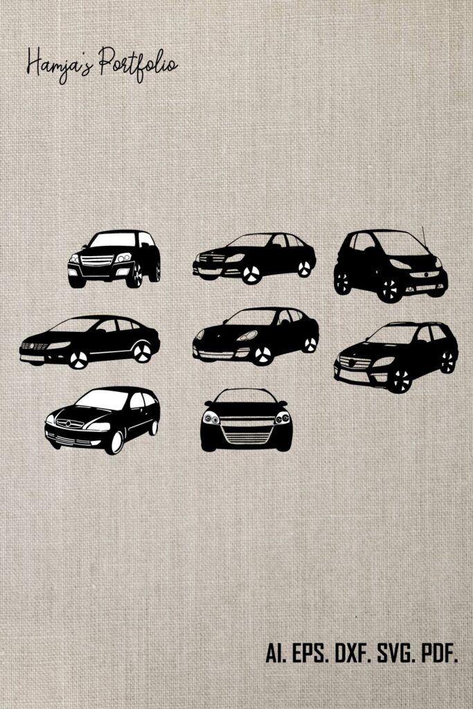 Car silhouette svg, cars svg files, vehicle svg, car clipart, race car ...