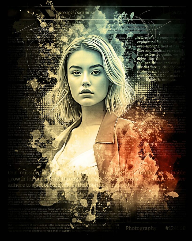 Mixed Media Art Photo Effect - MasterBundles