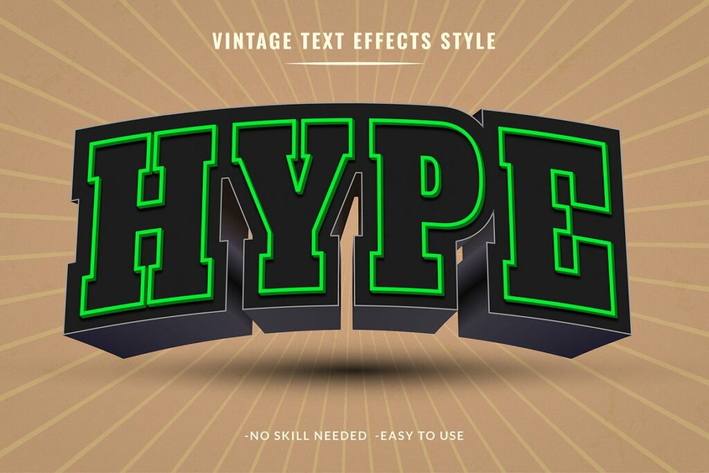 Vector Mixed Art Text Effect - MasterBundles